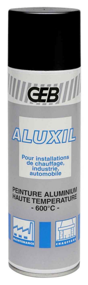Peinture hautes températures 600°c - Geb ALUXIL - Gris - 42