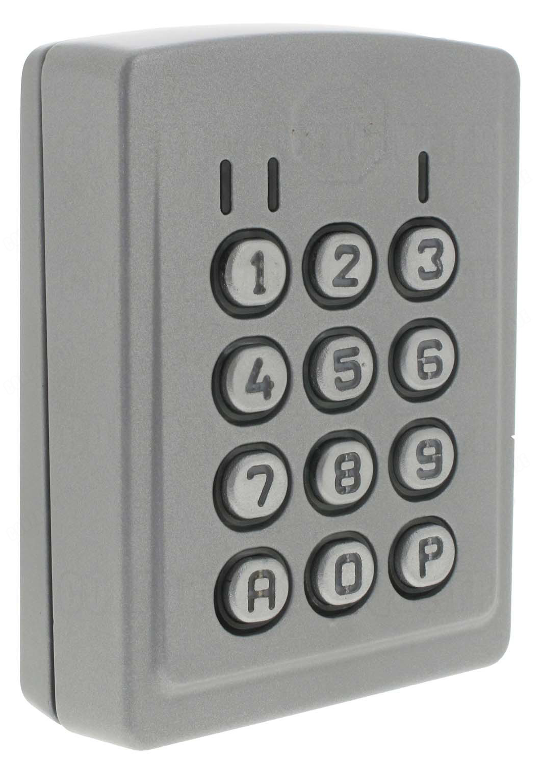 Clavier à code - Aluminium - Saillie - 2 relais - Acie CL-3C..