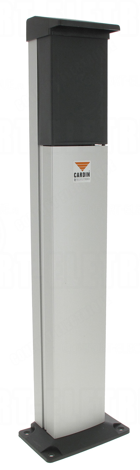 Colonette en aluminium H0,5m pour série CARDIN CDR et SEL