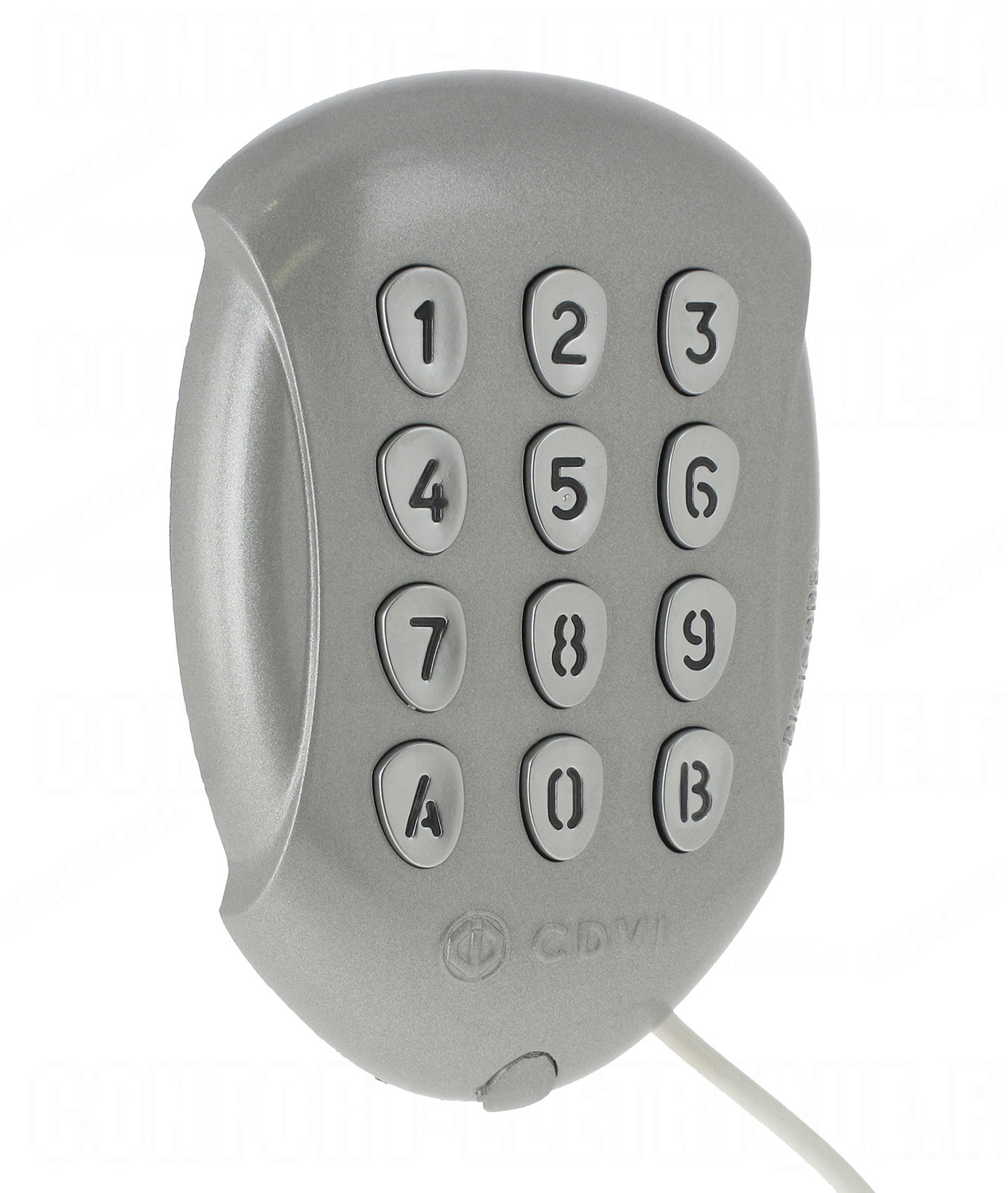 Digicode CDVI Galeo à poser en saillie - 3 relais - 230,24€