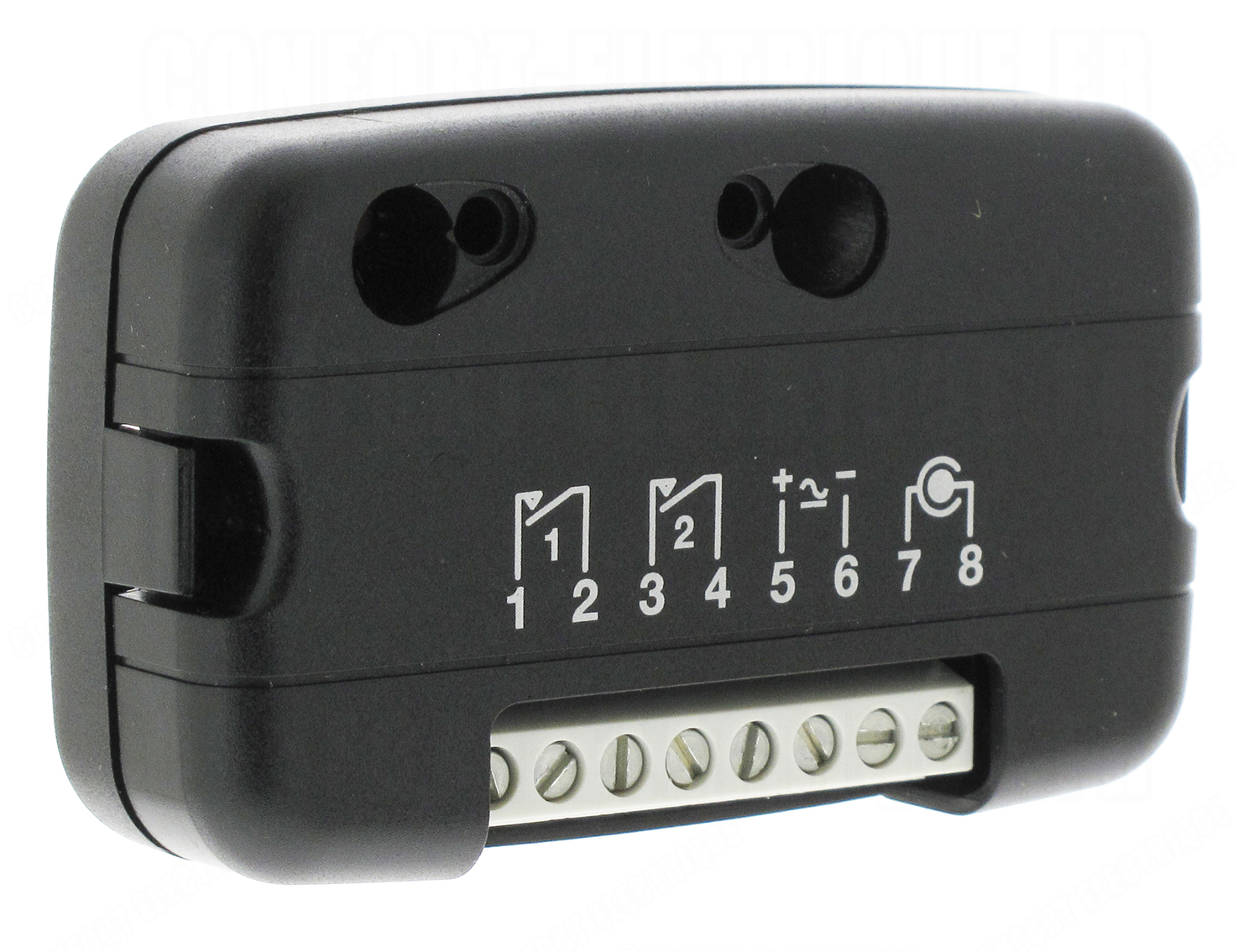 Récepteur radio DAMIK NICE DX243SM fréquence 433.92 Mhz 2 ca..