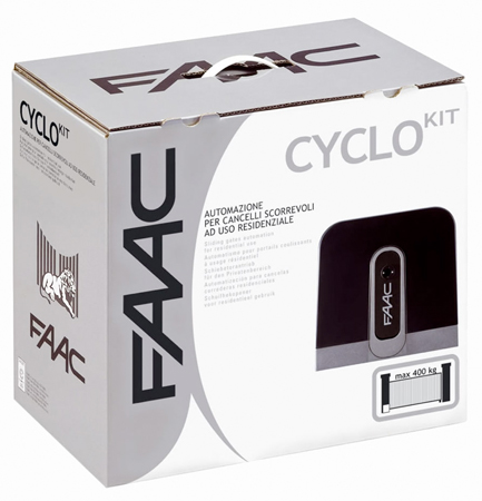 Kit FAAC Cyclo 24V intégral 800 kg - 1135,42€