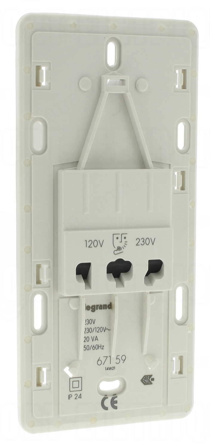 Prise rasoir 230V 50/60HZ Legrand Céliane - 75,32€