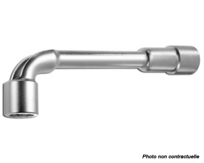 Clé à pipe débouchée 15mm - 6 x 12 pans - 24,98€
