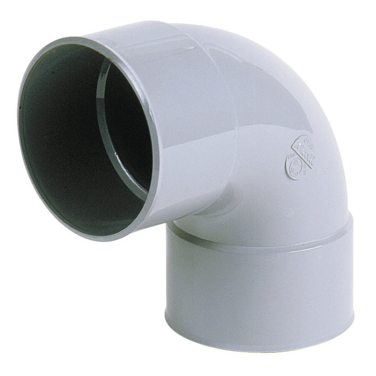 Coude PVC - Femelle / Femelle - 87°30 - Diamètre 100 mm - Ni..
