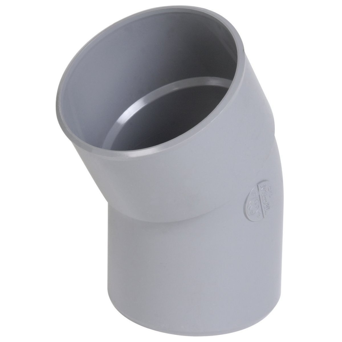 Coude PVC - Mâle / Femelle - 30° - Diamètre 110 mm - Nicoll