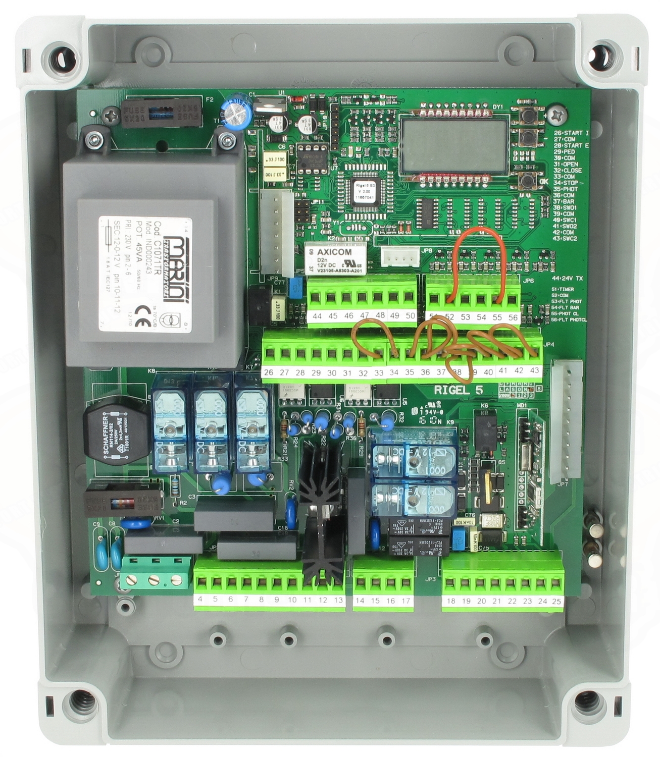 Armoire de commande BFT RIGEL 5 - 360,00€