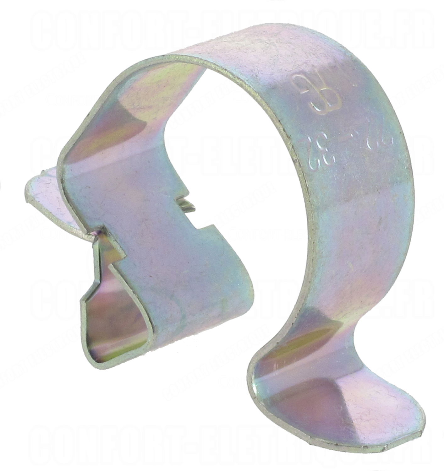 Clips bord de tôle pour cable ou gaine de 22 à 32 mm - 64,68..