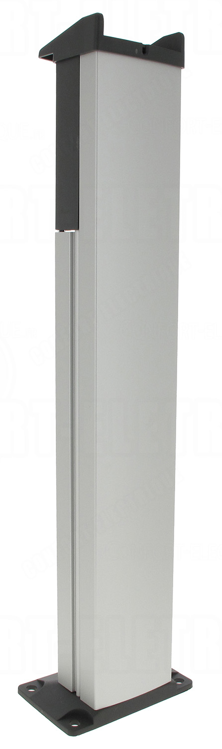 Colonette en aluminium H0,5m pour série CARDIN CDR et SEL