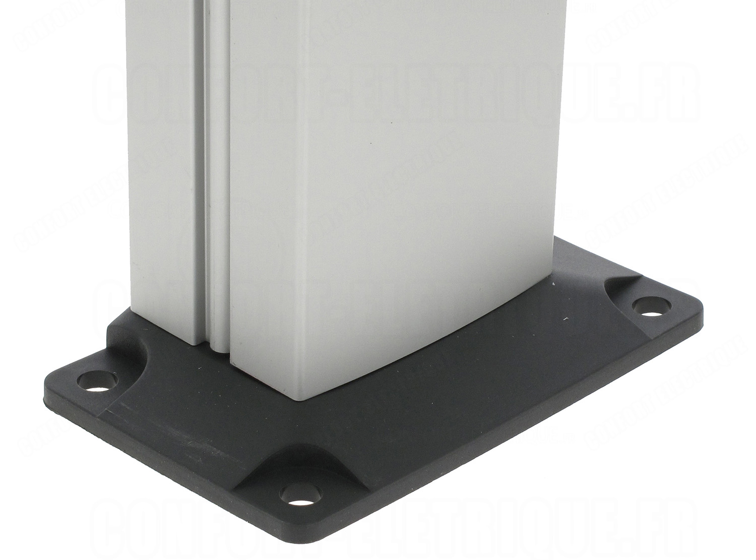 Colonette en aluminium H0,5m pour série CARDIN CDR et SEL