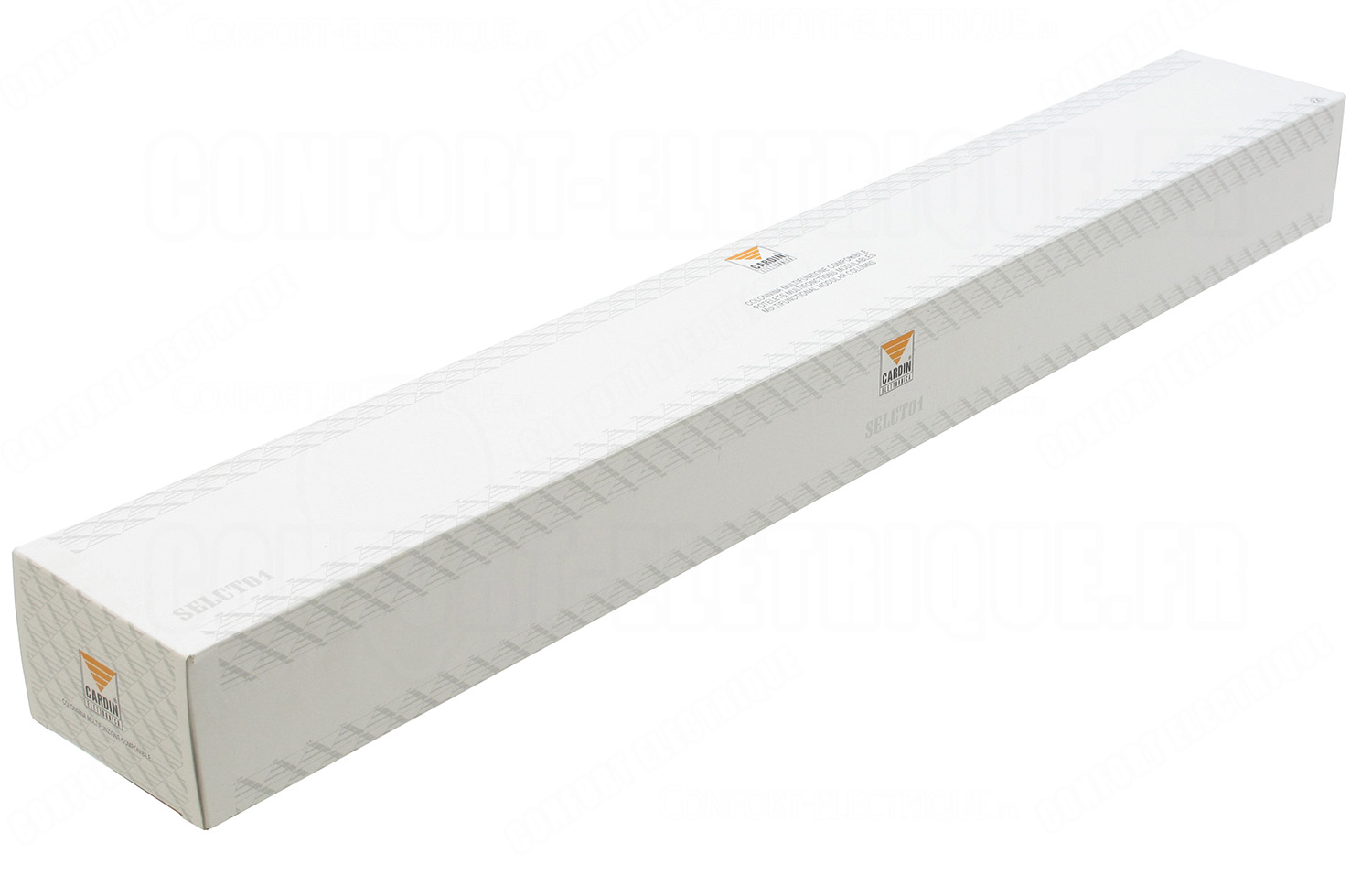 Colonette en aluminium H0,5m pour série CARDIN CDR et SEL