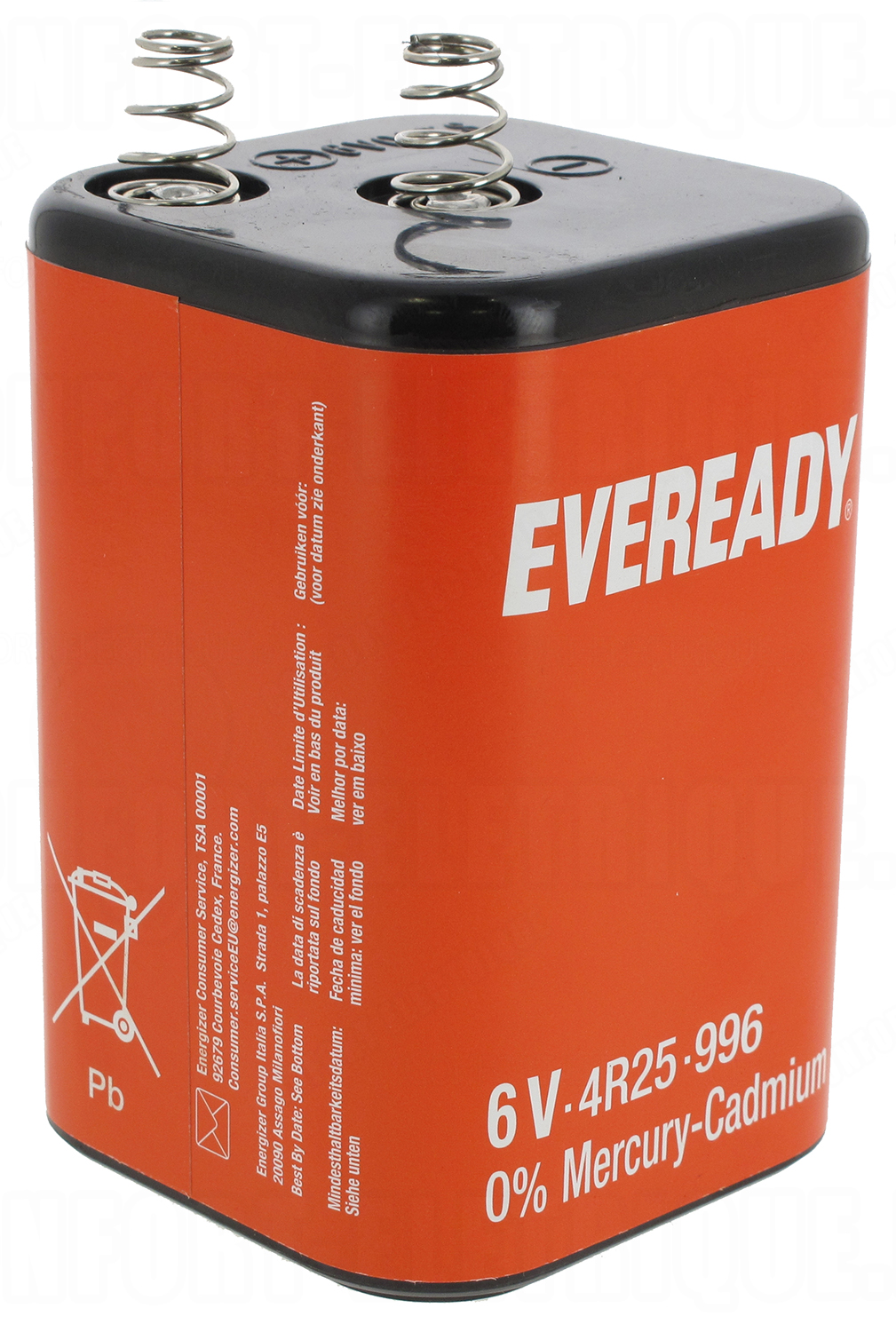 Pile 4R25 6V energizer - 9,94€