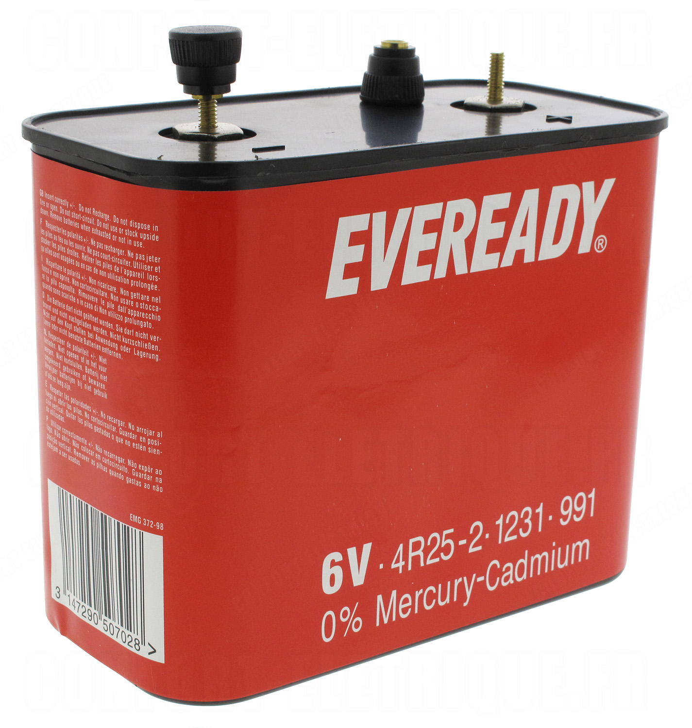 Pile 4R25-2 6V energizer - 18,53€