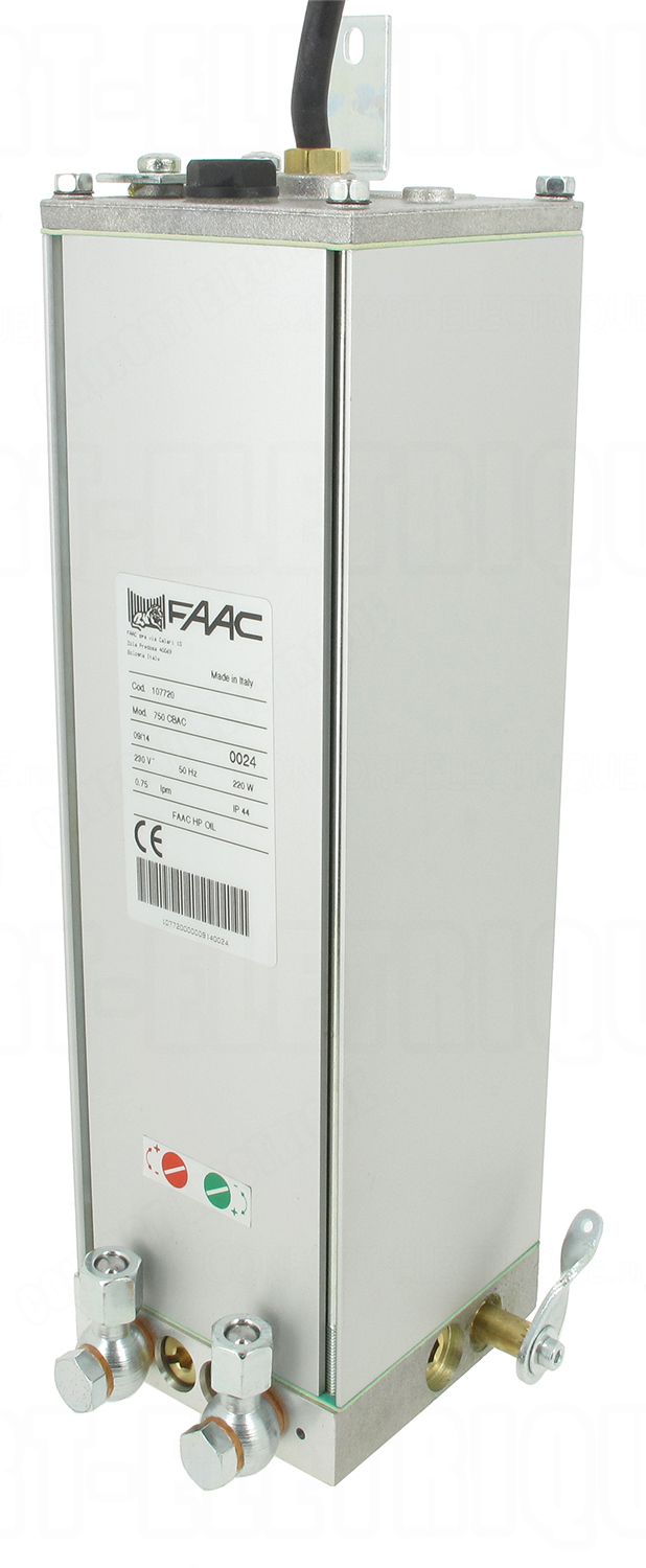 FAAC 750 CBAC - Centrale hydraulique pour opérateur Faac 750..