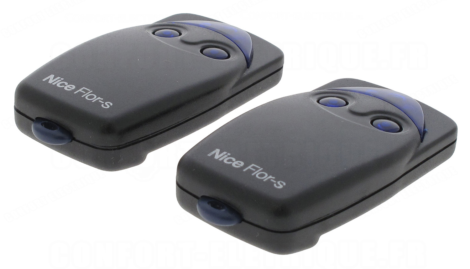 Kit récepteur radio NICE FLOX2R fréquence 433.92 Mhz 2 canau..