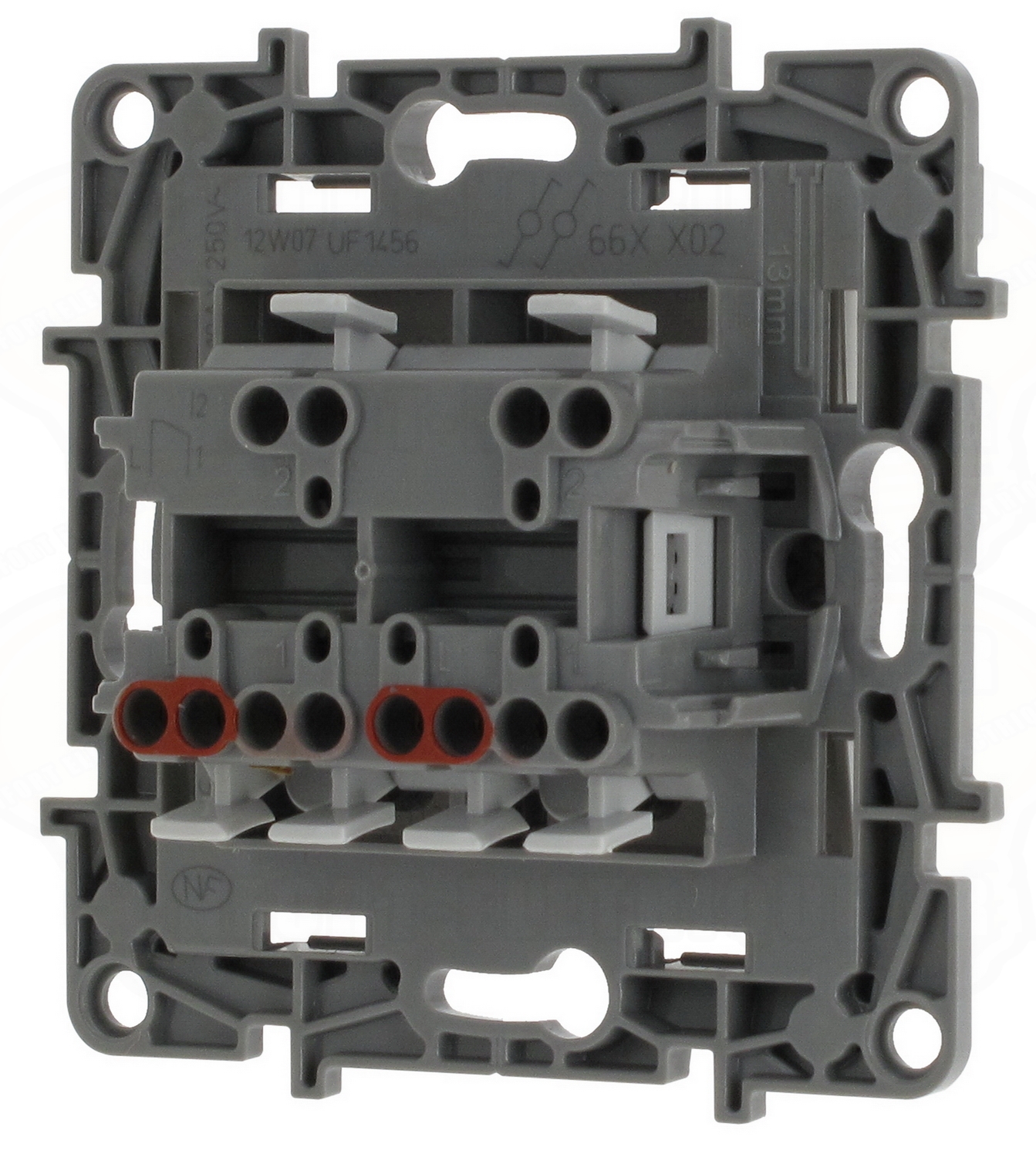 Interrupteur double va et vient 10AX 250V Pur Legrand Niloé