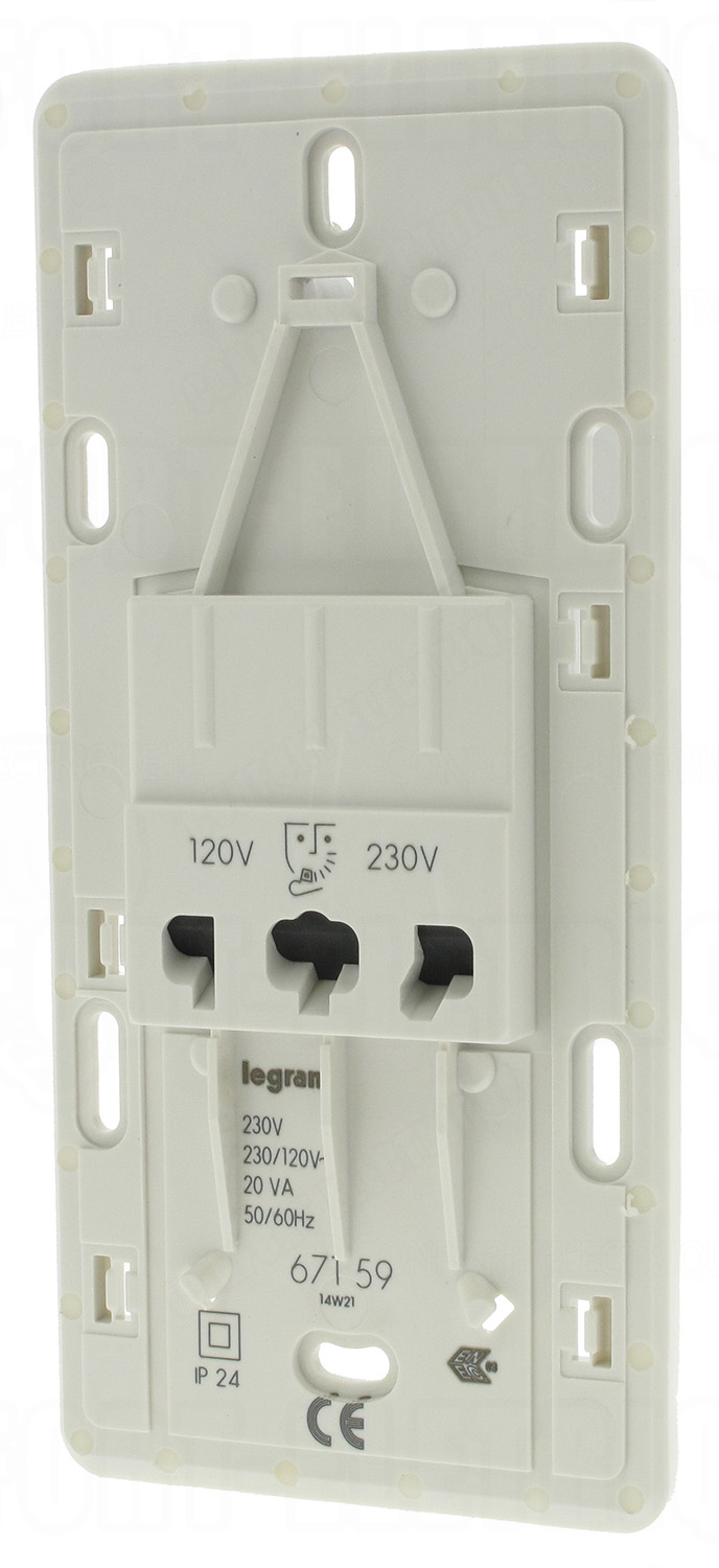 Prise rasoir 230V 50/60HZ Legrand Céliane - 75,32€