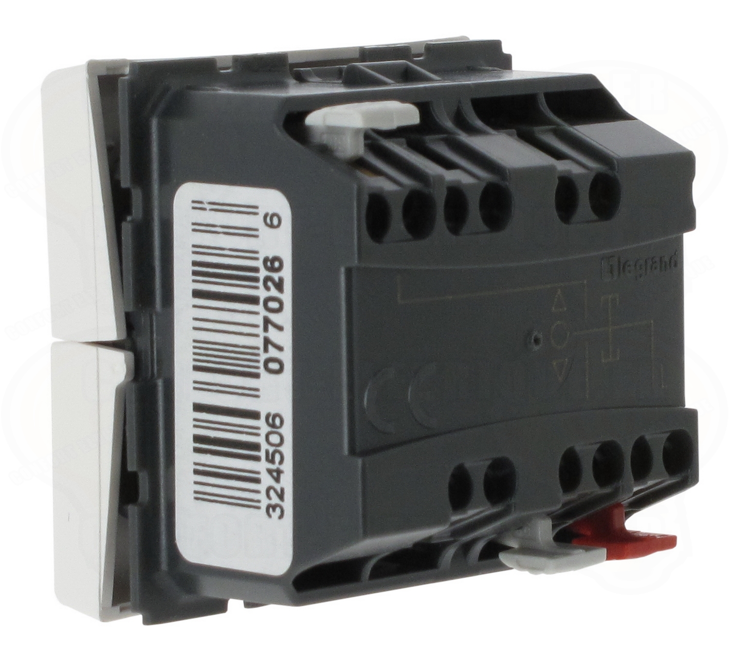 Interrupteur volets roulants blanc Legrand Mosaic - 51,72€