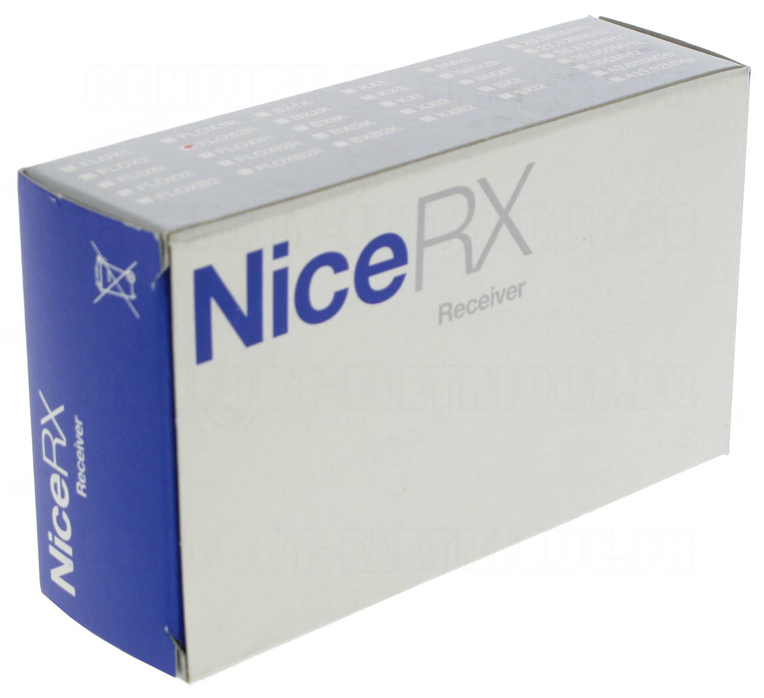 Récepteur radio NICE FLOX2R fréquence 433.92 Mhz 2 canaux