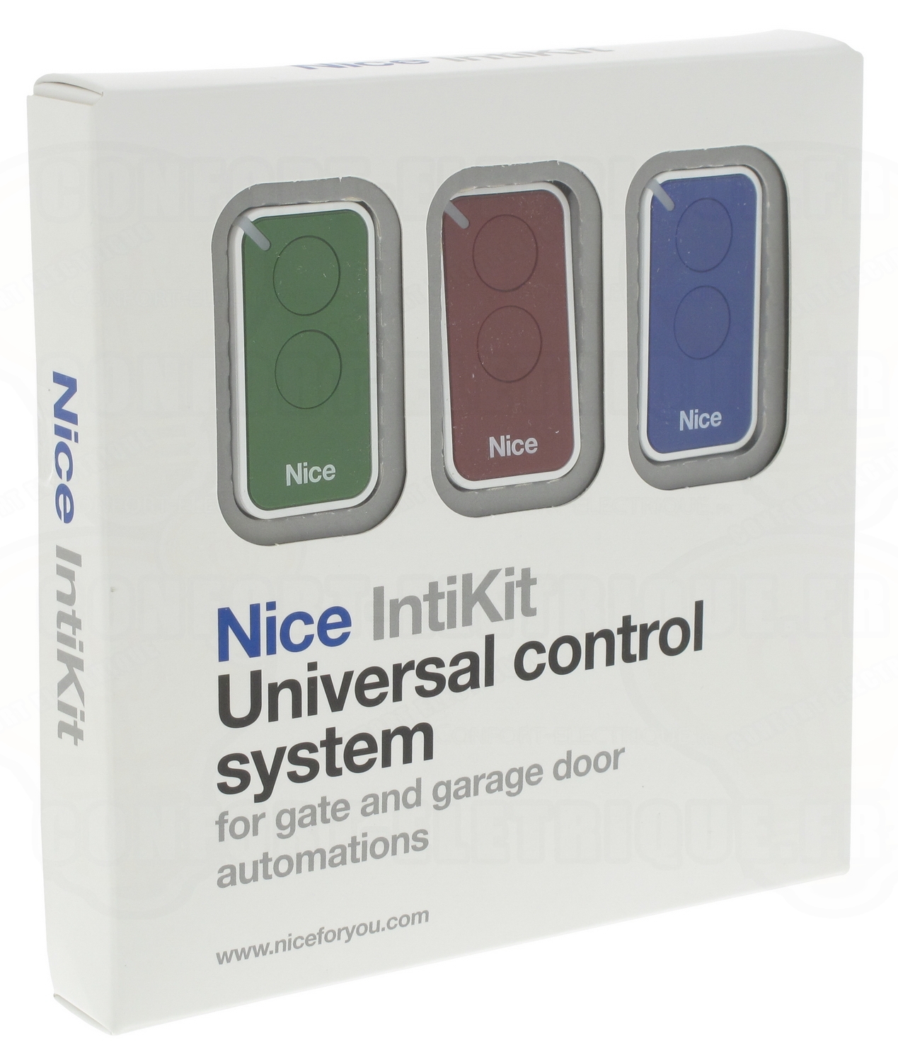 Kit récepteur radio NICE INTIKIT fréquence 433 Mhz - 139,00€..