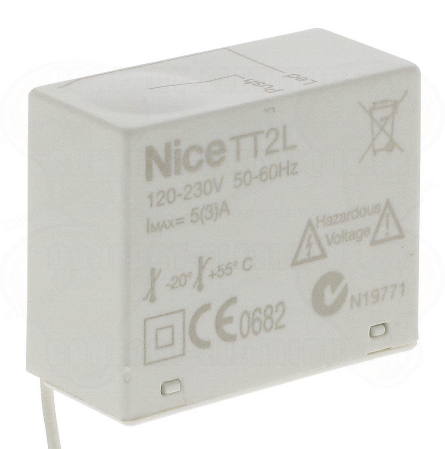 Logique de commande NICE Mindy TT2L pour la commande d'éclai..