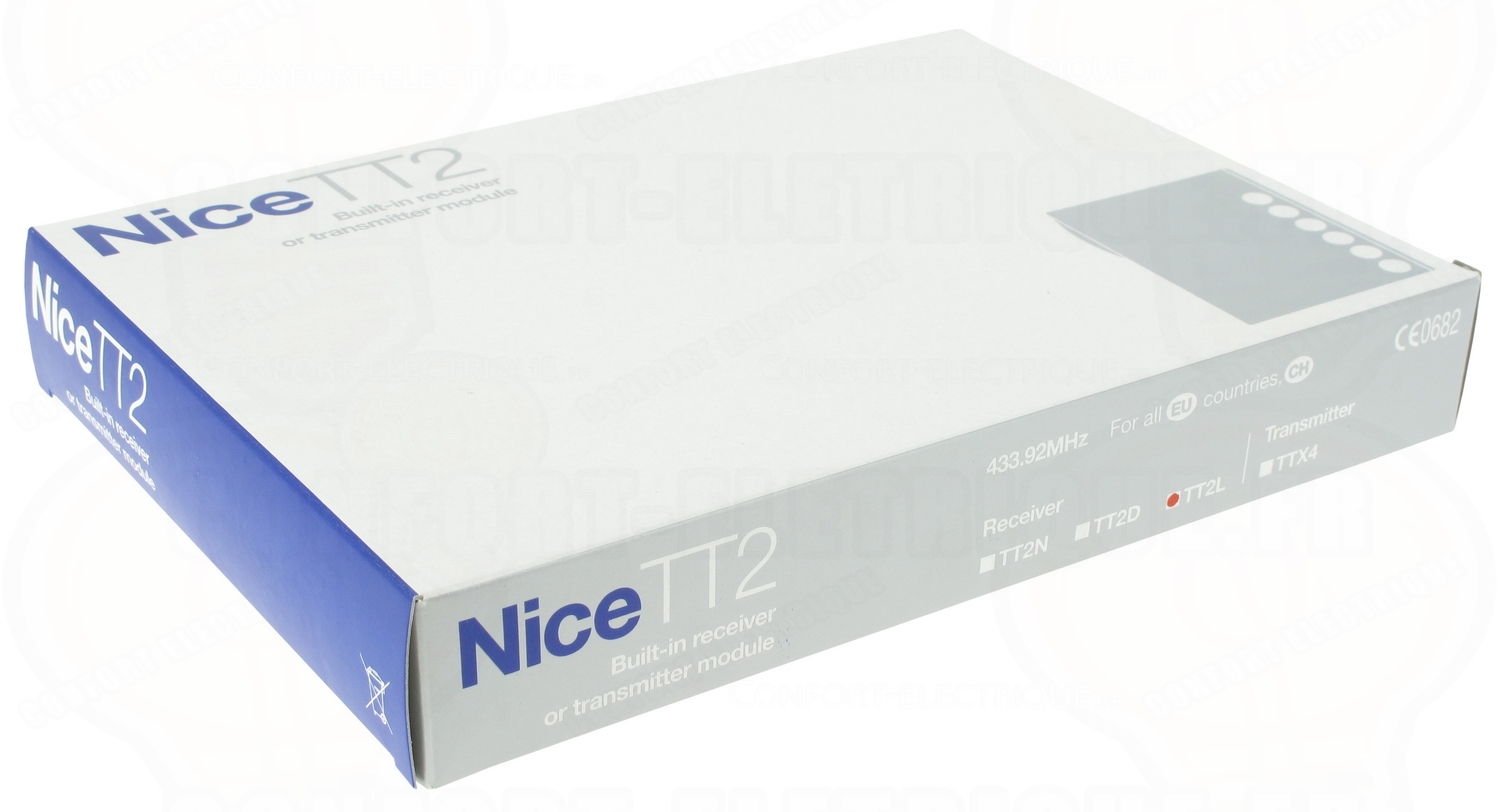 Logique de commande NICE Mindy TT2L pour la commande d'éclai..