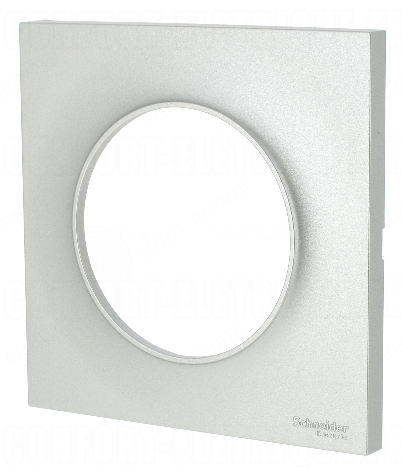 Plaque Schneider Electric Odace Styl - 1 poste - Alu - 6,29€..