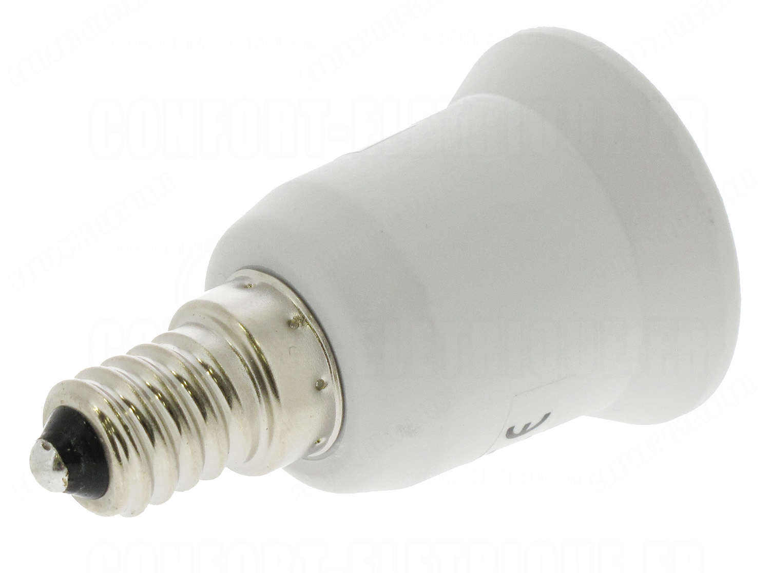 Douille adaptateur culot E14 vers E27 - 2,90€