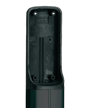 Colonette en aluminium noir H0,5m pour cellule CAME DIR - 47..