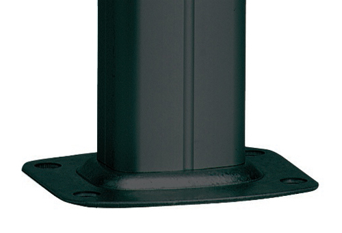 Colonette en aluminium noir H0,5m pour cellule CAME DIR - 47..