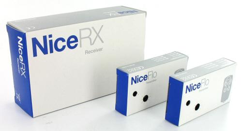 Kit récepteur radio NICE FLOX2 fréquence 433.92 Mhz 2 canaux..